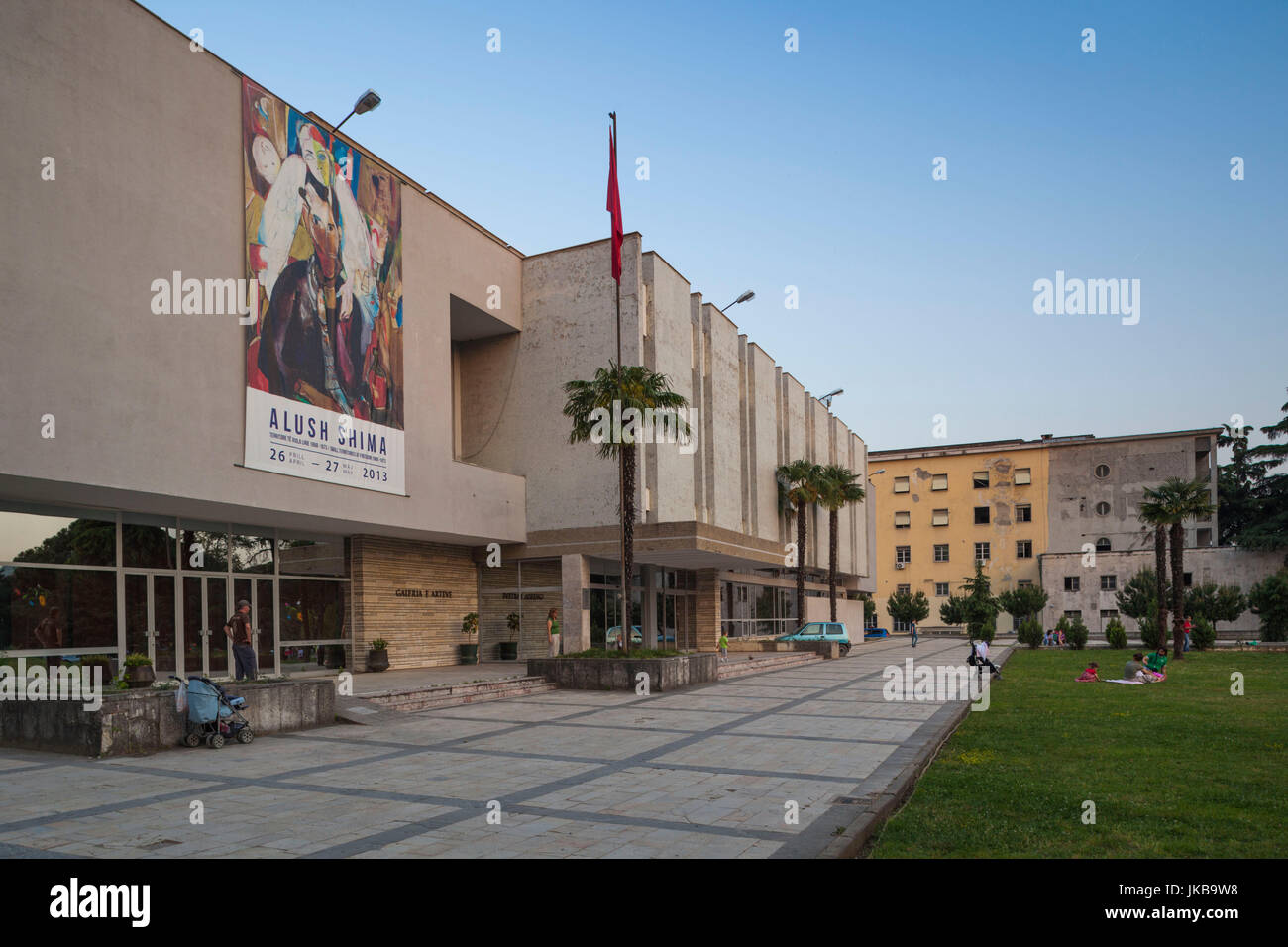 Albania, Tirana, National Art Gallery Stock Photo - Alamy