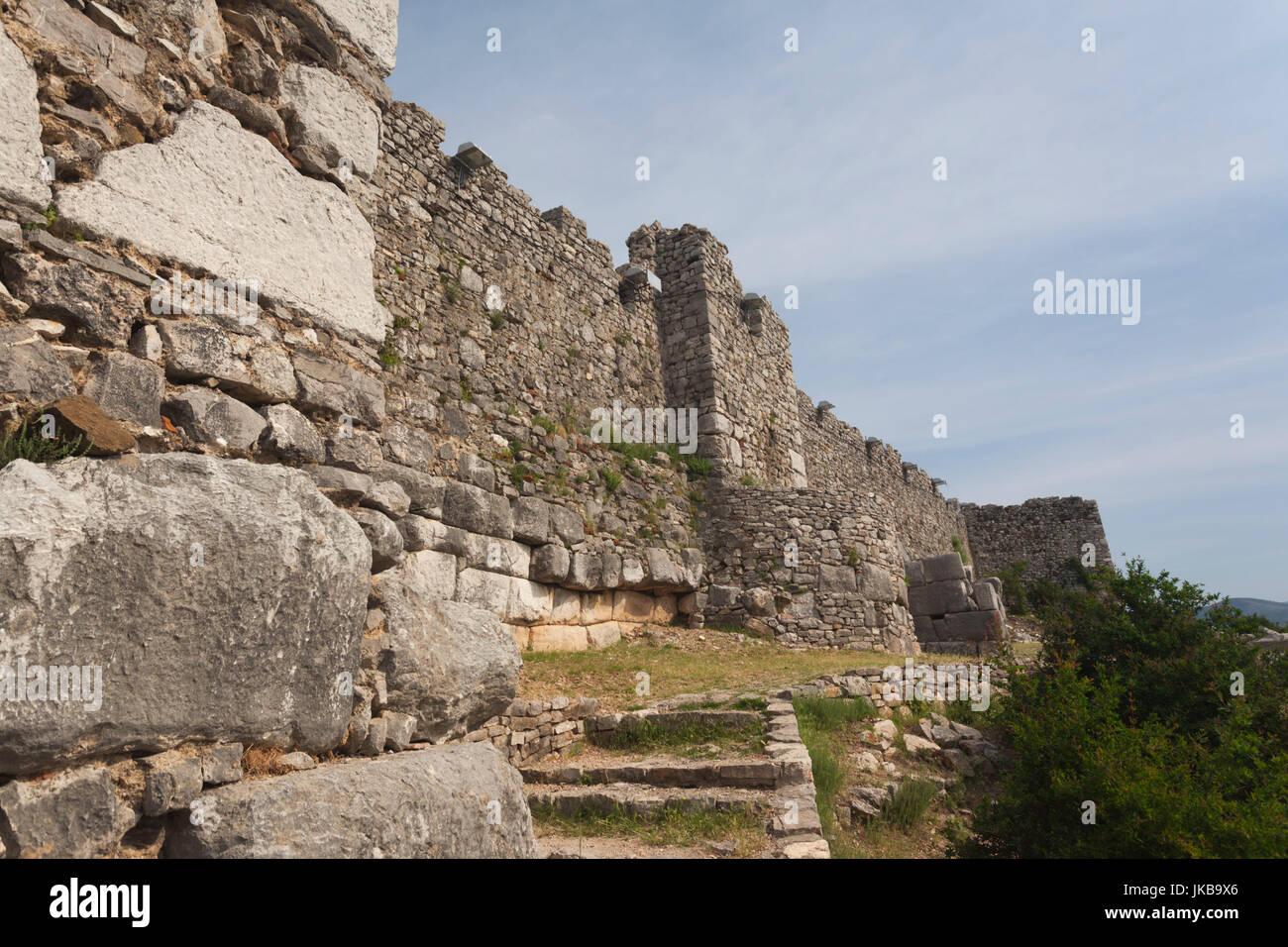 Albania, Lezha, Lezha Castle Stock Photo - Alamy