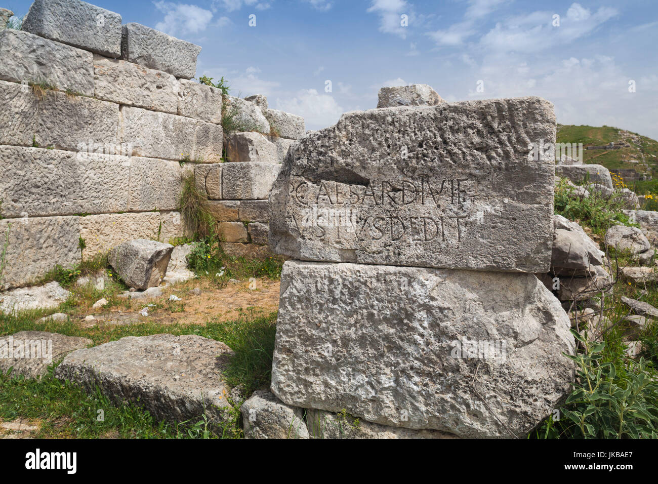 Albania ballsh ruins illyrian city hi-res stock photography and images ...