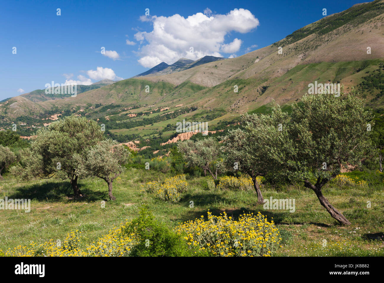Albania, Muzine, mountain landscape Stock Photo - Alamy