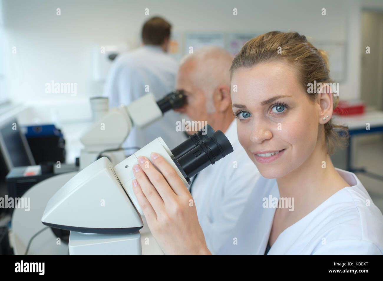 laboratory microscope research Stock Photo - Alamy