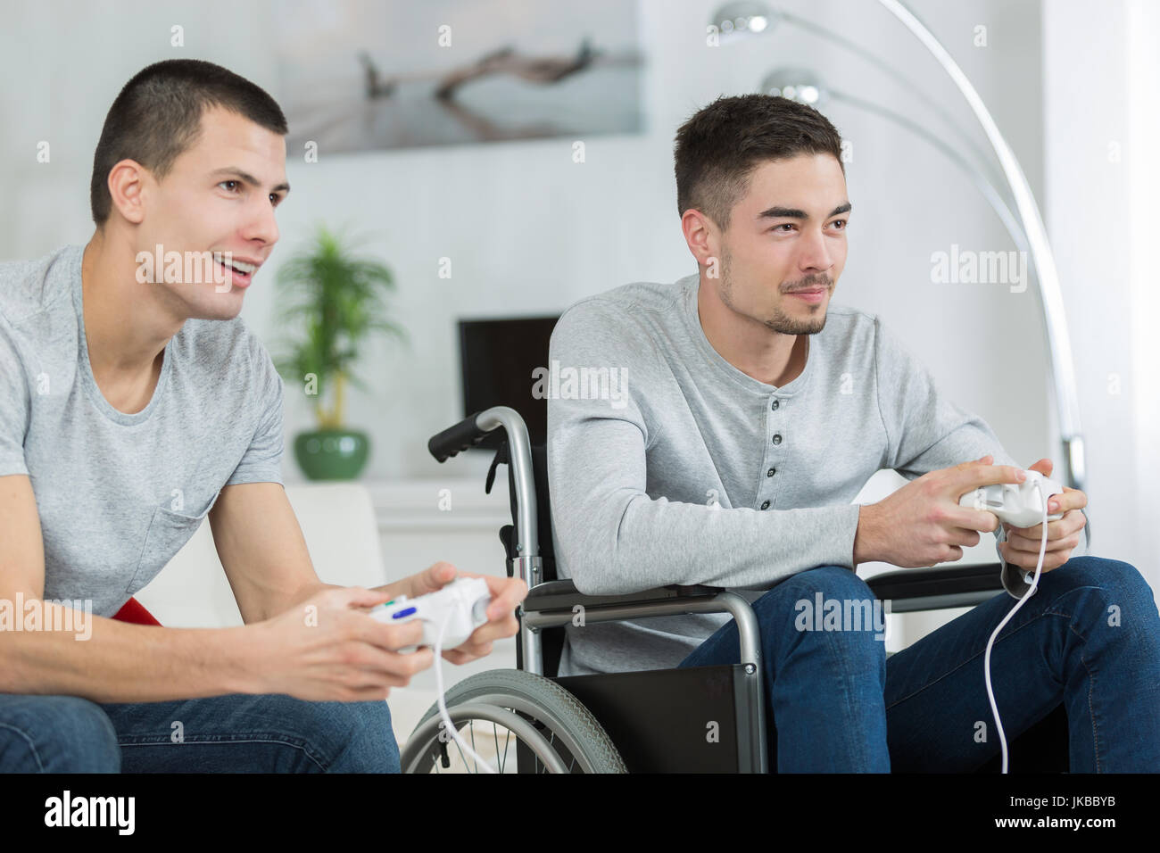 Disabled Person Playing Games High Resolution Stock Photography and ...