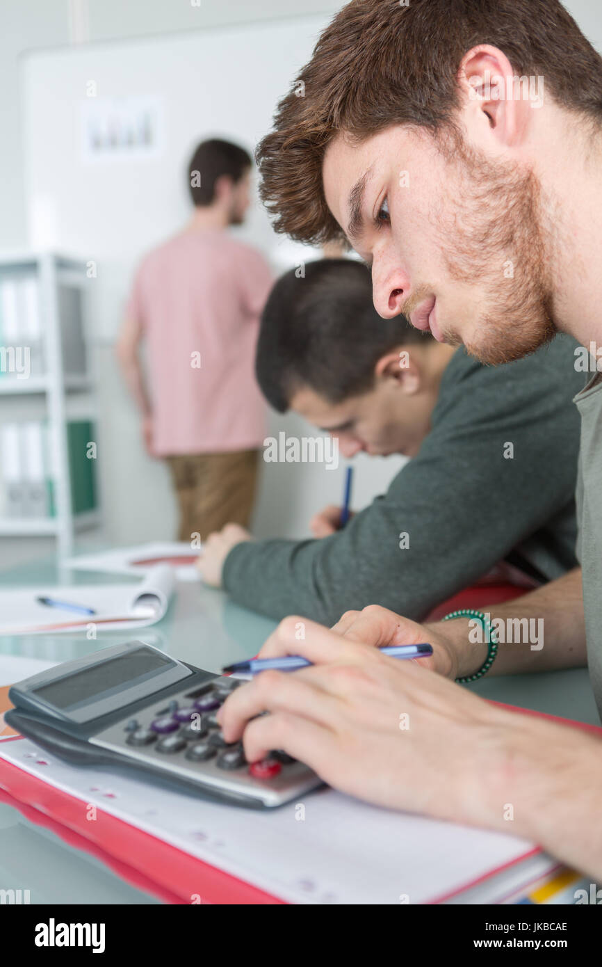 students in class Stock Photo - Alamy