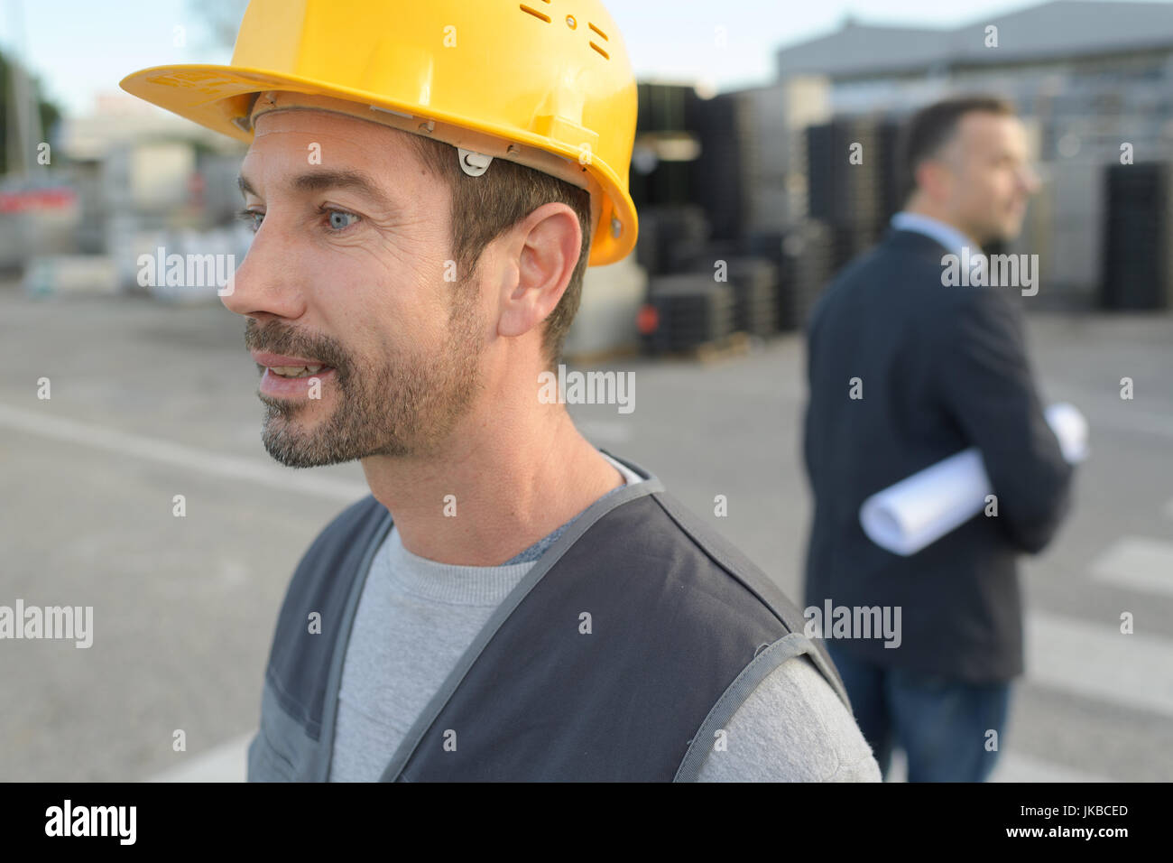 civil engineers at construction site Stock Photo - Alamy