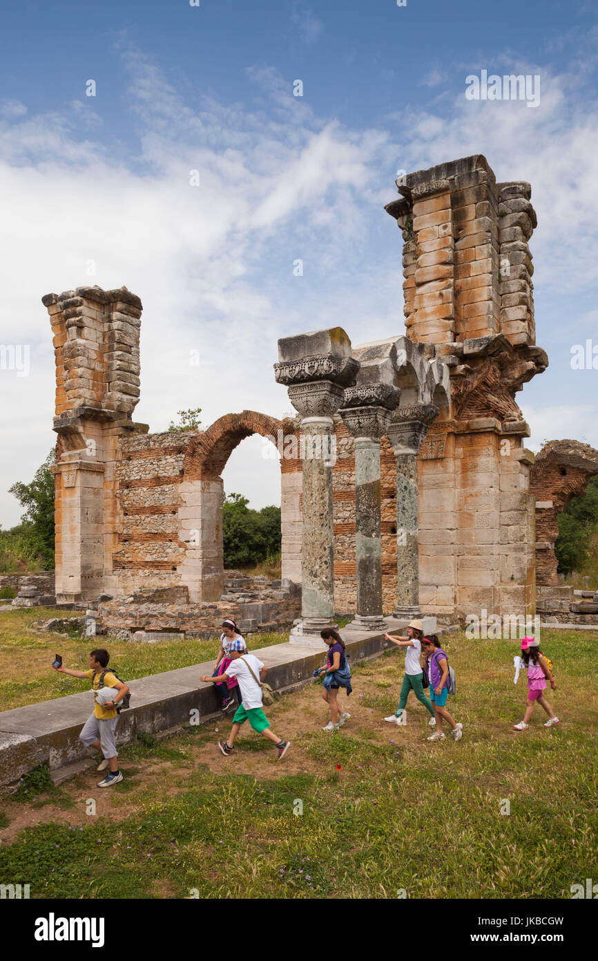 Ruins of the ancient church in philippi hi-res stock photography and ...