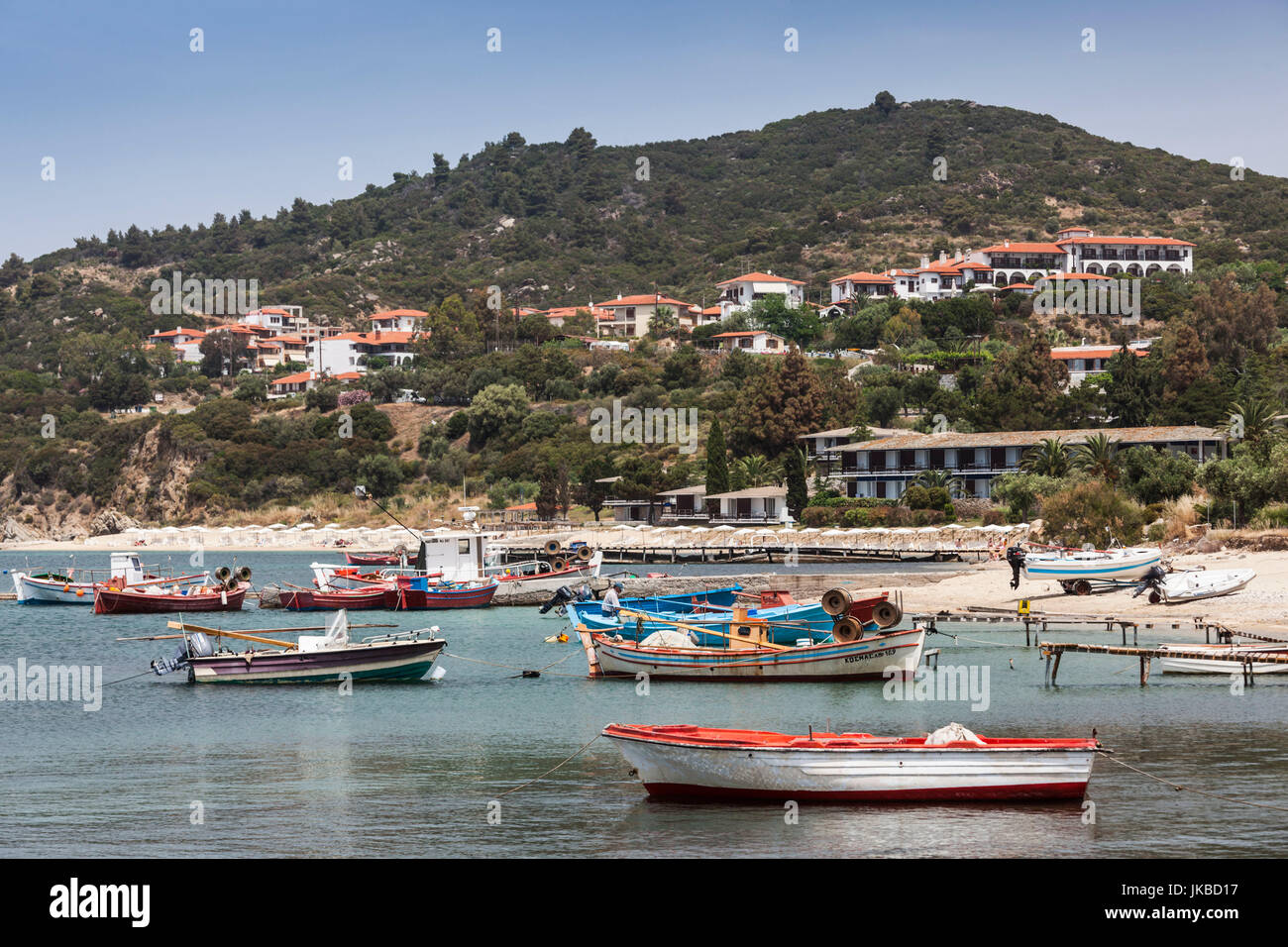 In the chalkidiki peninsula of northern greece it is hi-res stock ...
