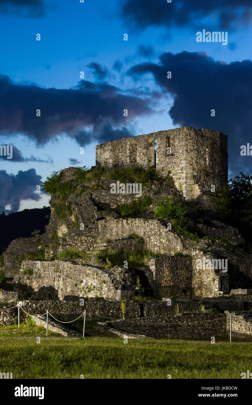 Greece, Epirus Region, Ioannina, Its-Kale Inner Citadel, citadel ruins ...