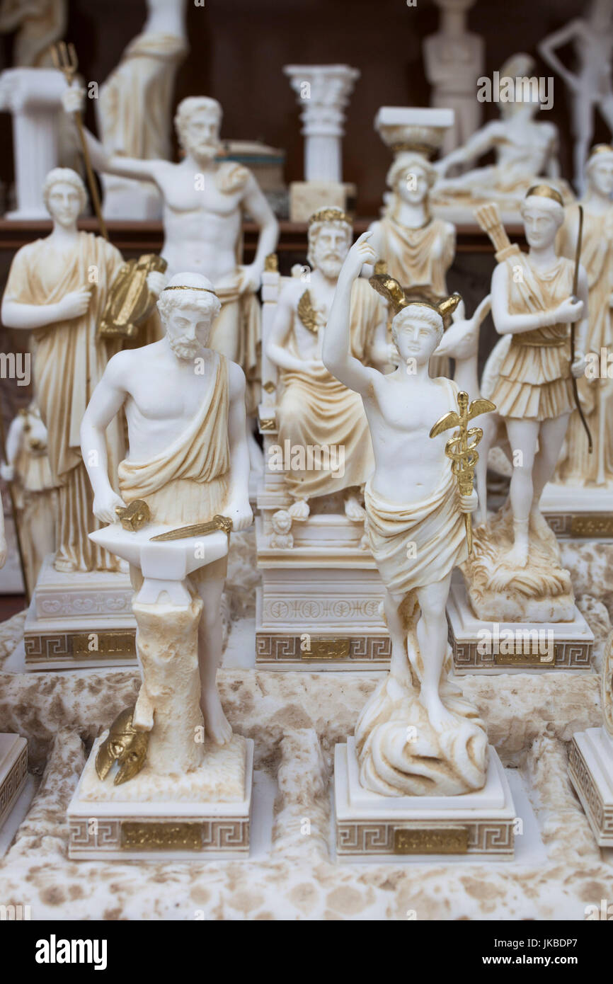 Souvenir figures of figures from greek mythology hi-res stock ...