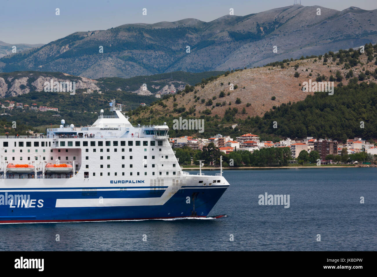 Greece, Epirus Region, Igoumenitsa, port on the Ionian Sea, ferries to ...