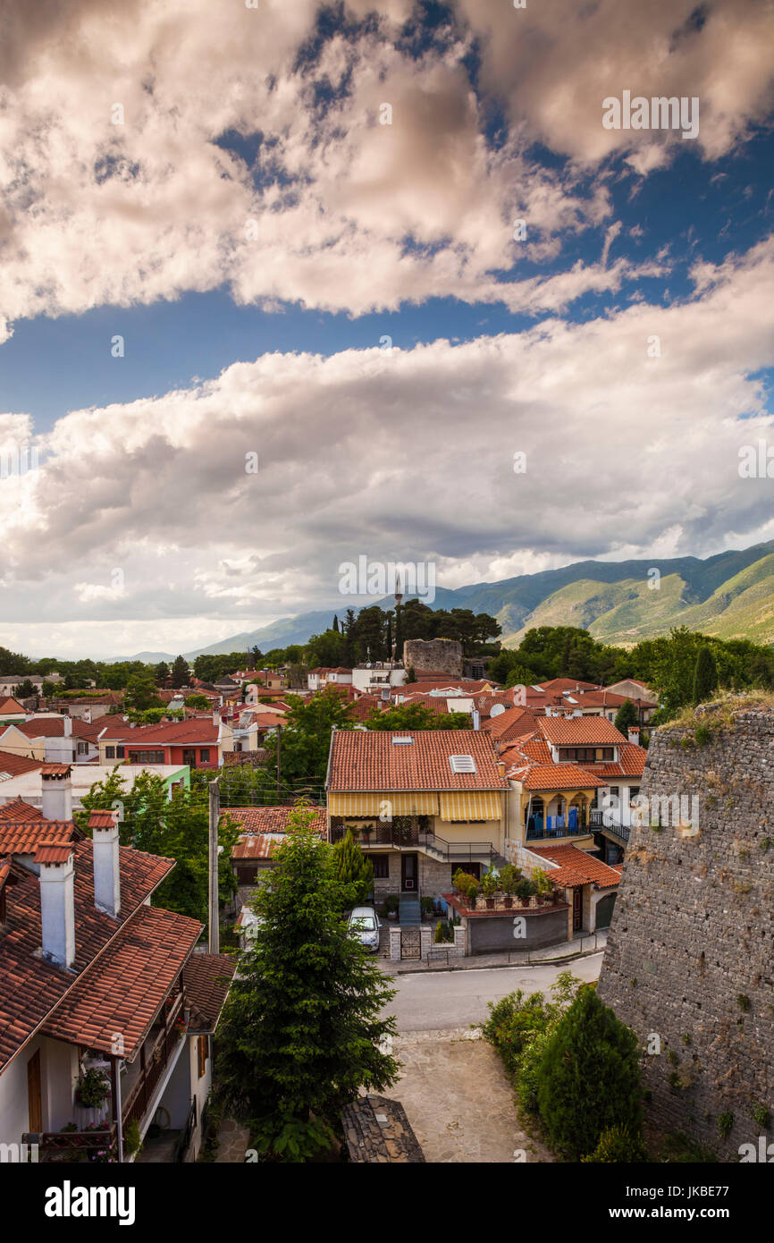 Greece, Epirus Region, Ioannina, Its-Kale Inner Citadel, elevated view ...