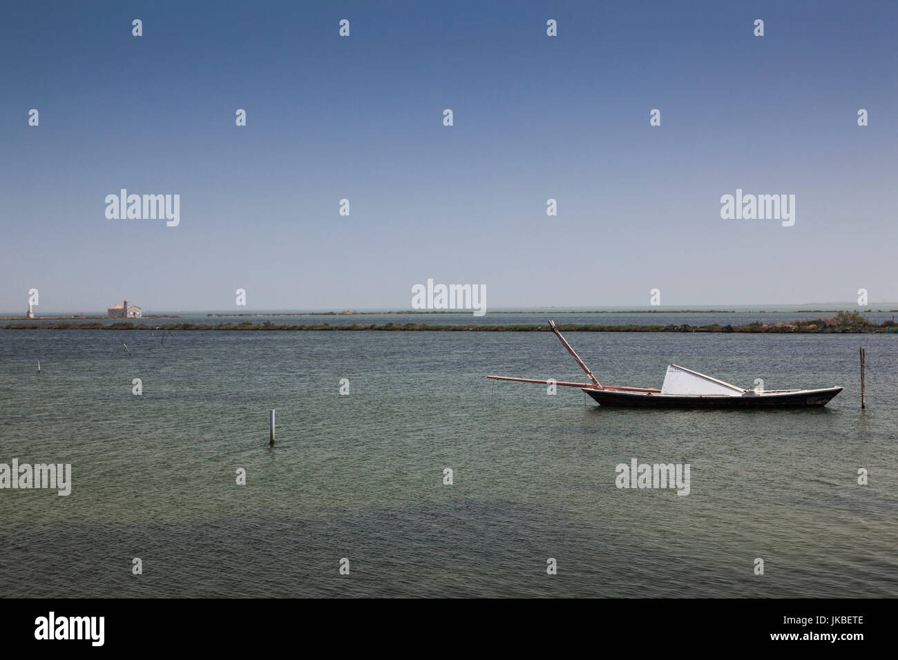 Greece, West Greece Region, Messolonghi-area, Tourlida, Klisova Lagoon ...