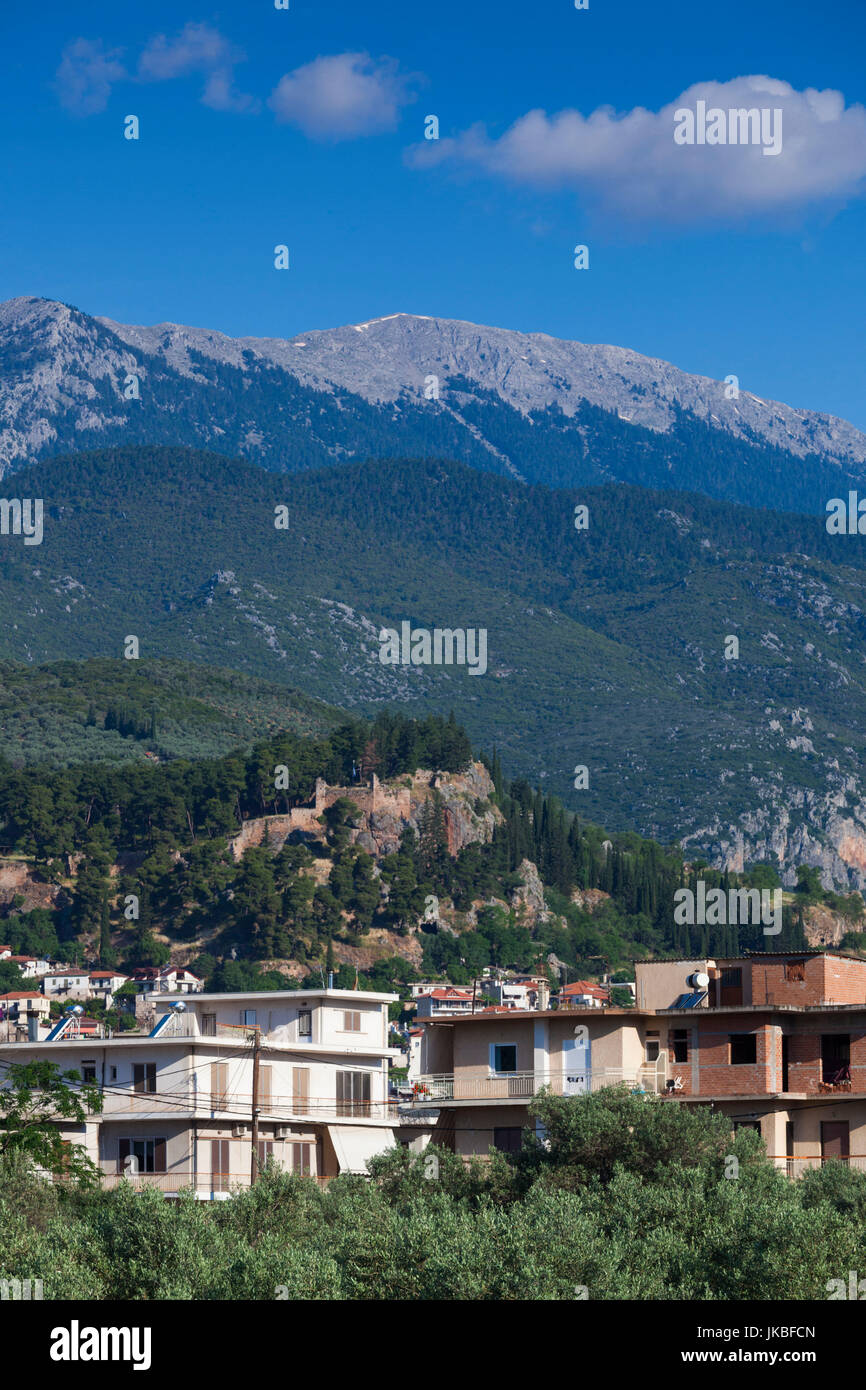 Greece, Central Greece Region, Amfissa, town view Stock Photo - Alamy