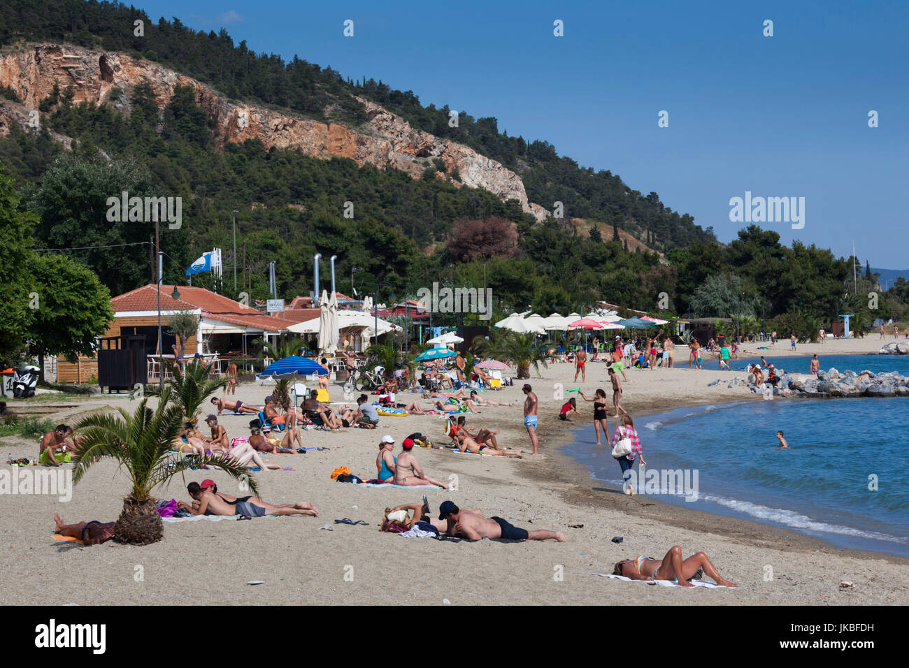 Greece volos beach hi-res stock photography and images - Alamy
