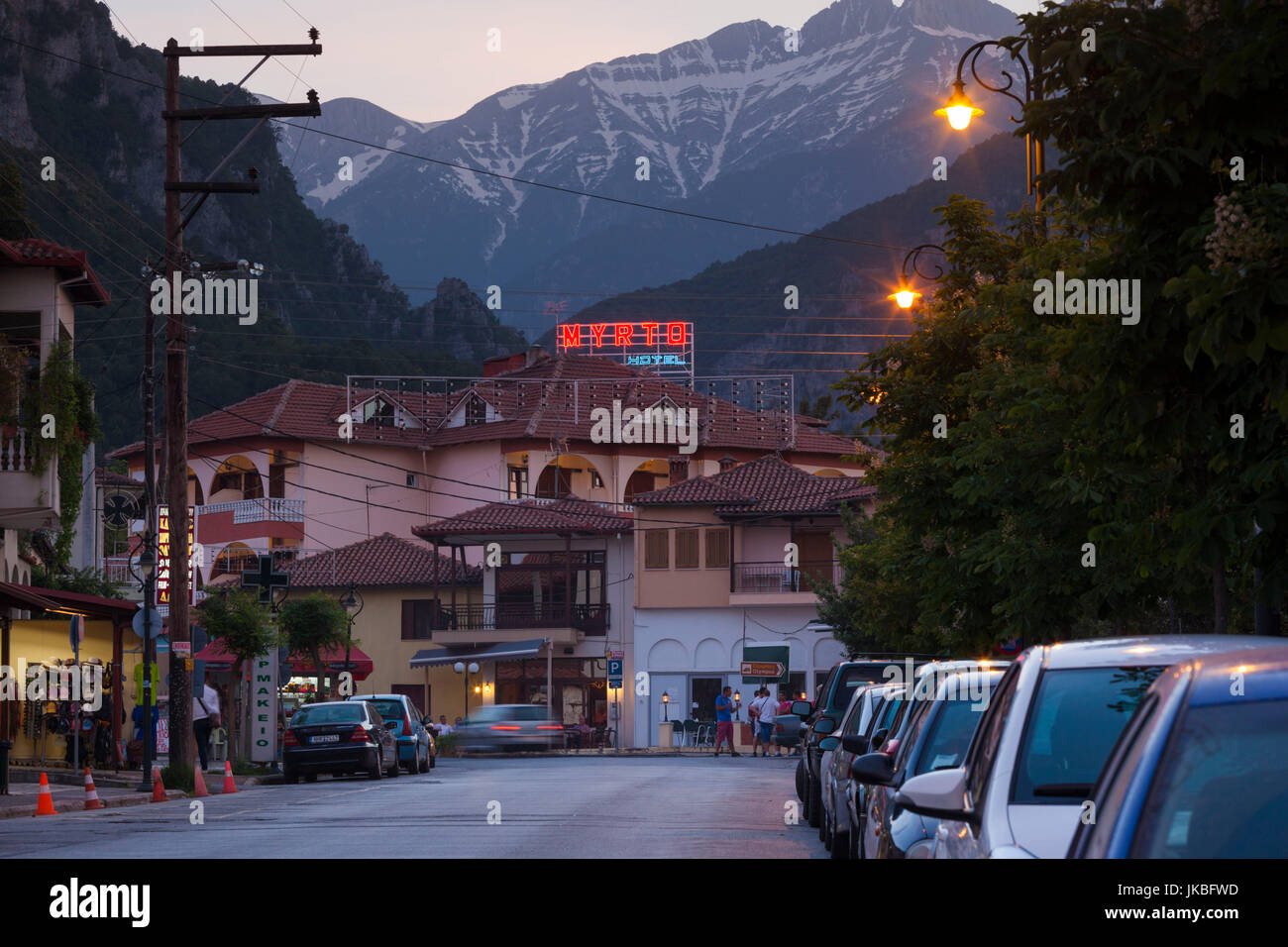 Oros olympos hi-res stock photography and images - Alamy