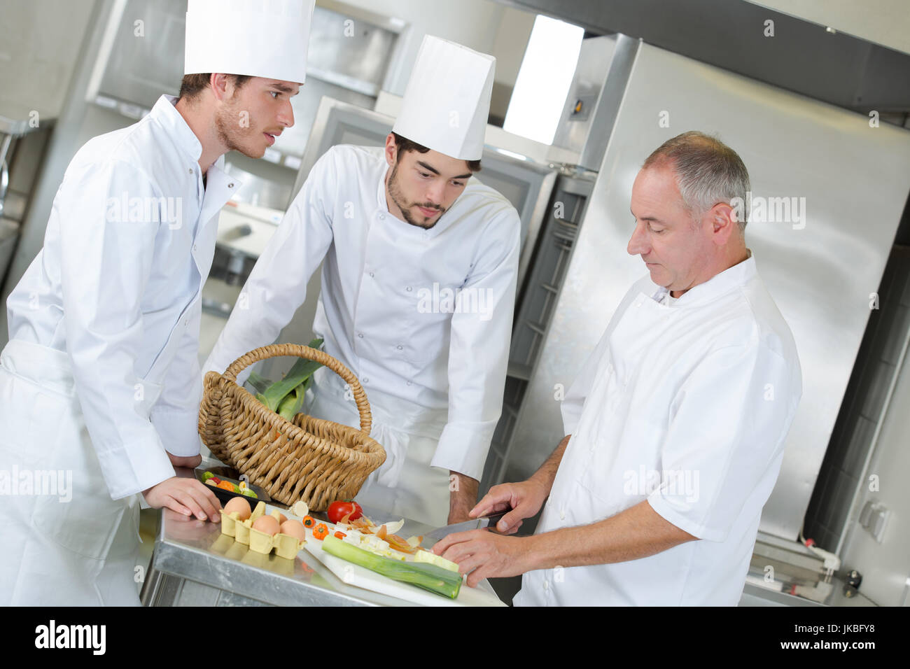 chefs at work Stock Photo - Alamy