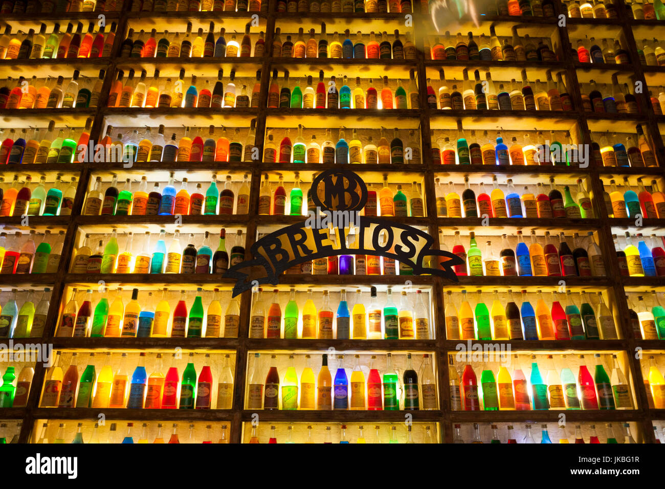 Greece, Central Greece Region, Athens, Brettos Bar, interior Stock ...