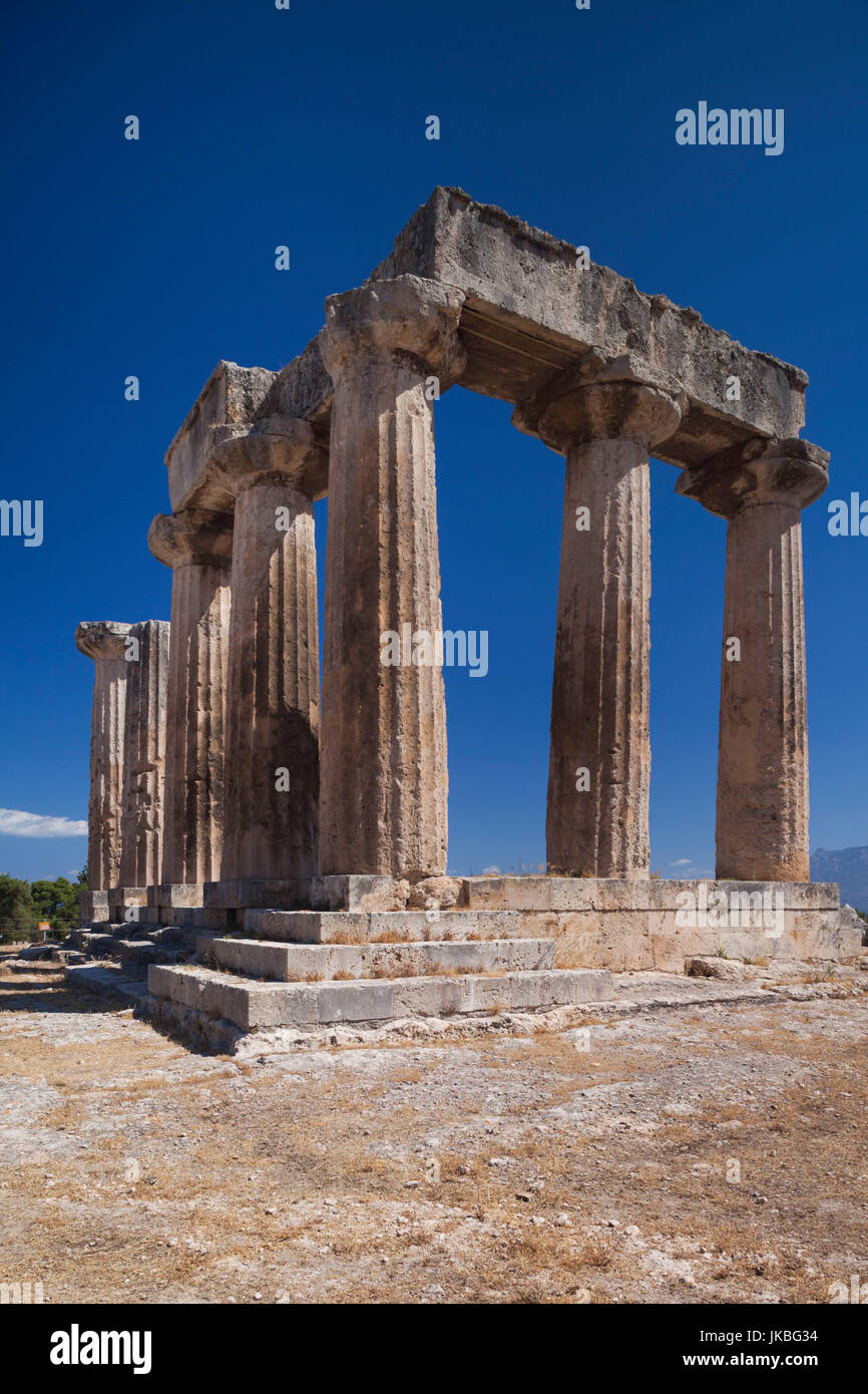 Corinth temple hi-res stock photography and images - Alamy