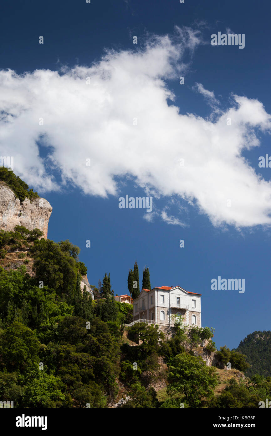 Moni mega spileo monastery hi-res stock photography and images - Alamy