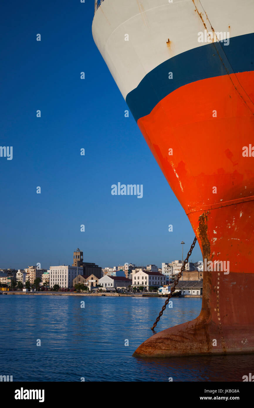 Greece, Peloponese Region, Patra, ocean ferry boat Stock Photo - Alamy