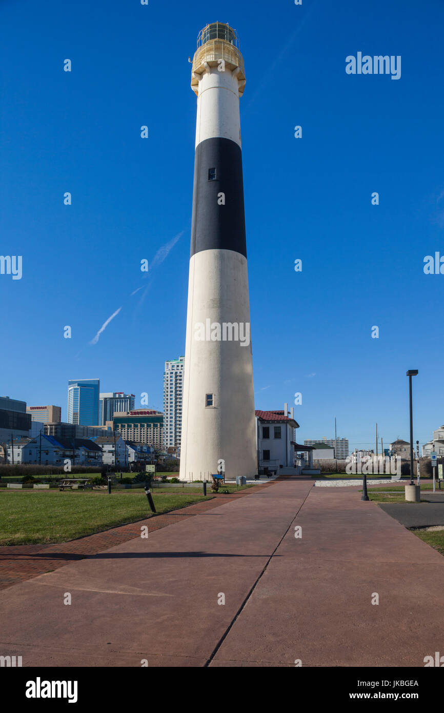USA, New Jersey, Atlantic City, Absecon Lighthouse Stock Photo - Alamy