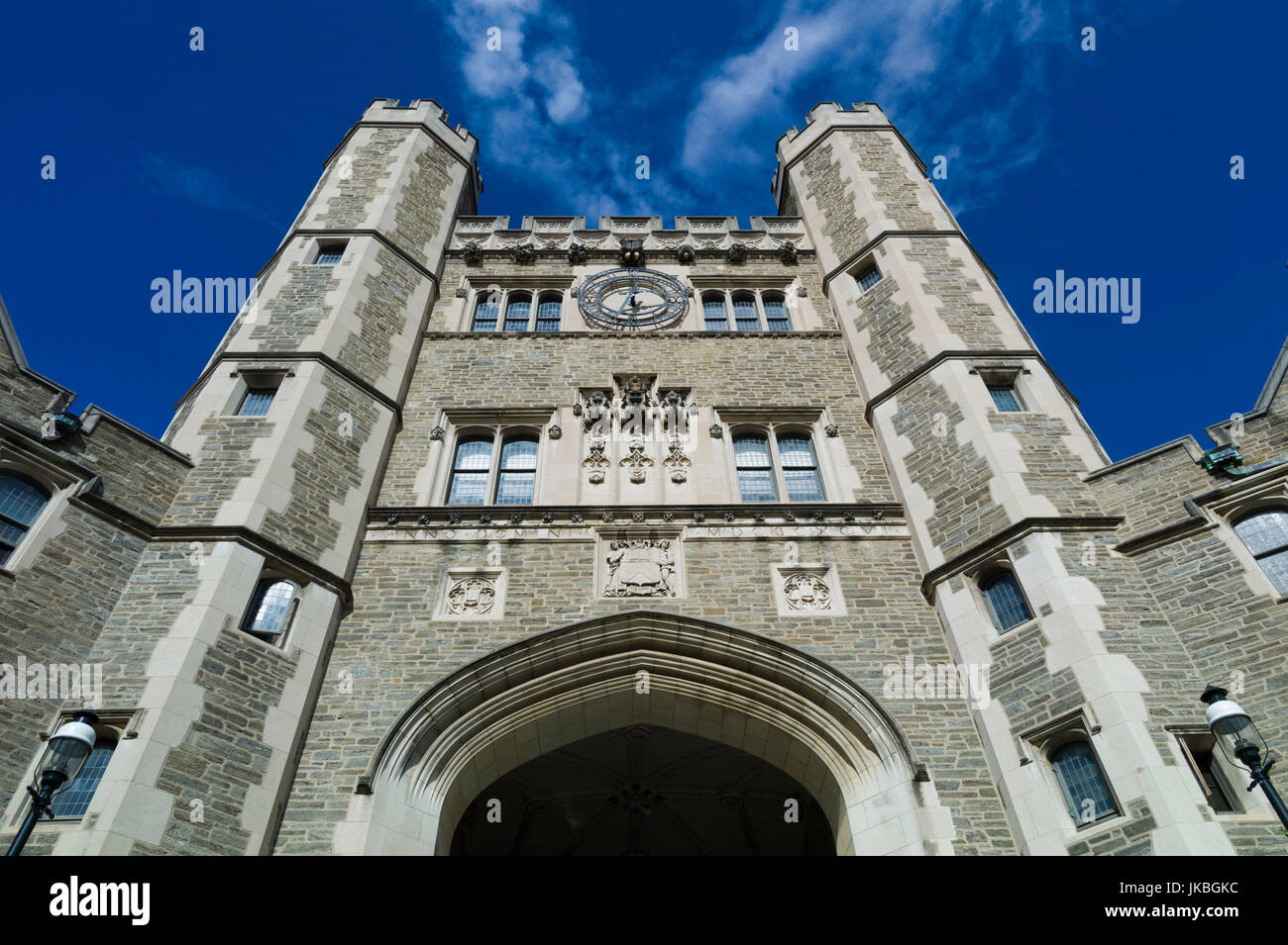 USA, New Jersey, Princeton, Princeton University, Madison Hall Stock ...