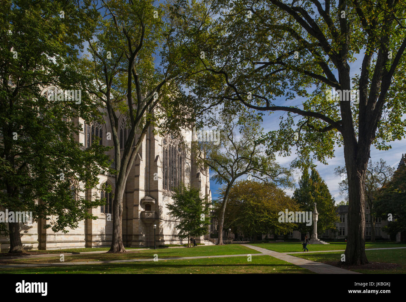 USA, New Jersey, Princeton, Princeton University, Princeton Chapel ...