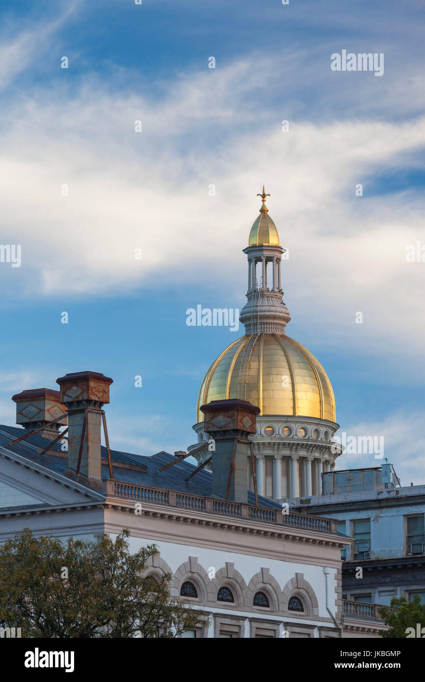 USA, New Jersey, Trenton, New Jersey State Capitol dome Stock Photo - Alamy