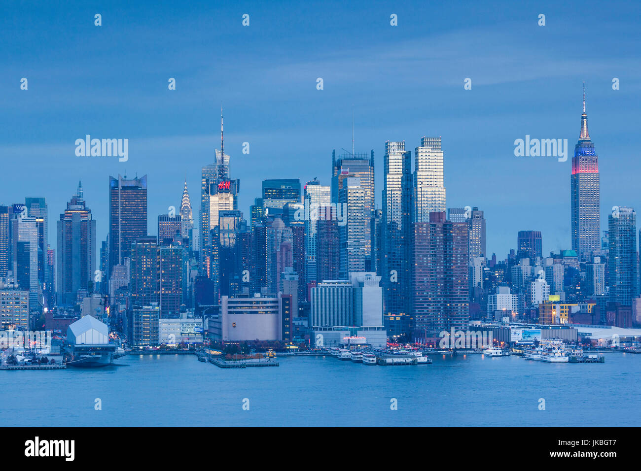 Midtown manhattan from weehawken hi-res stock photography and images - Alamy