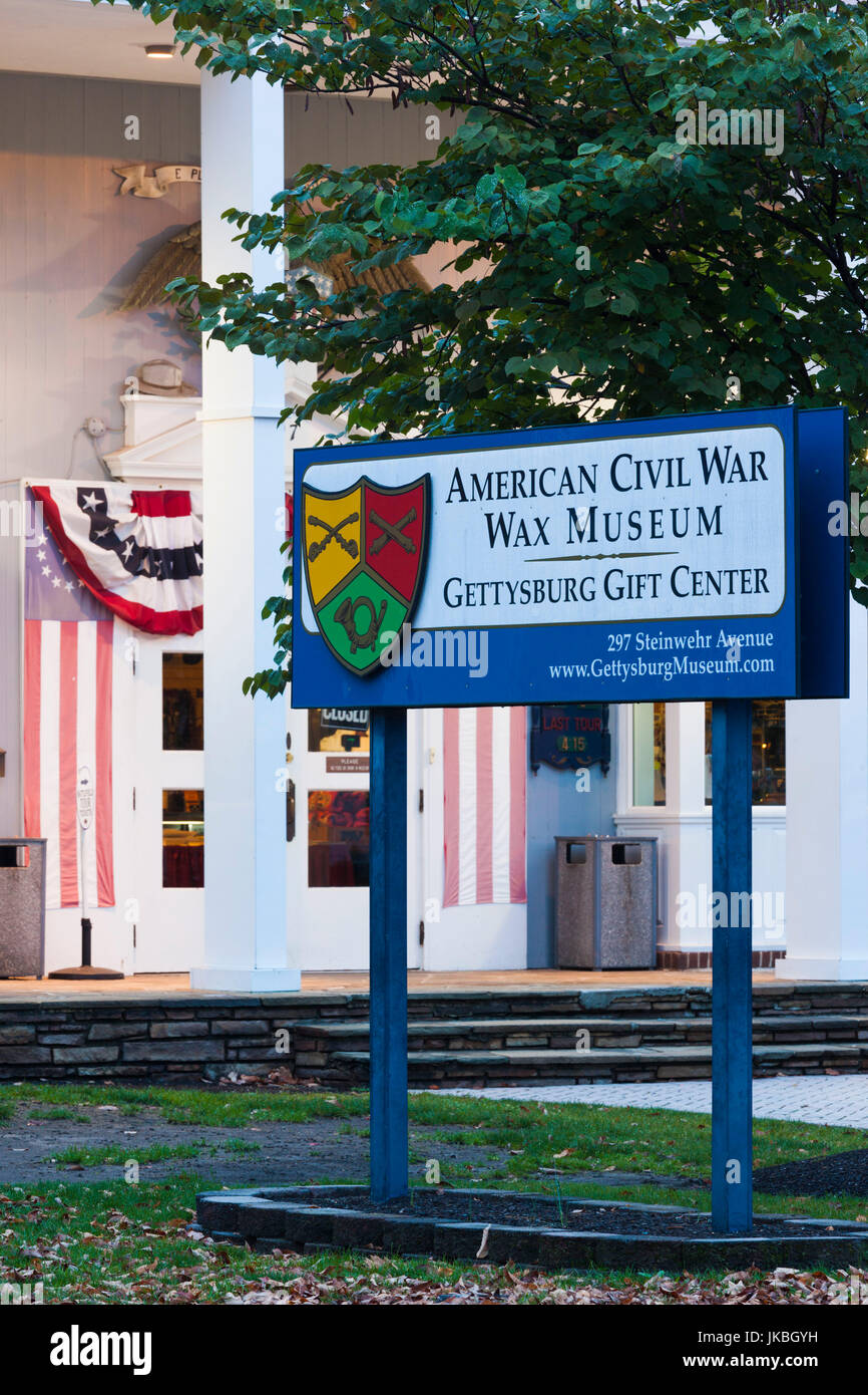 USA, Pennsylvania, Gettysburg, Battle of Gettysburg, American Civil War ...