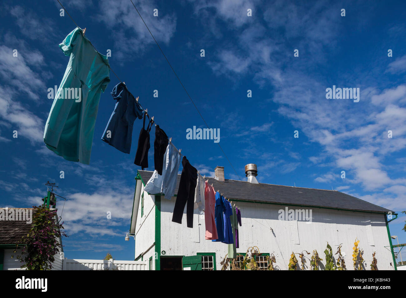 USA, Pennsylvania, Pennsylvania Dutch Country, Lancaster, Amish Farm ...