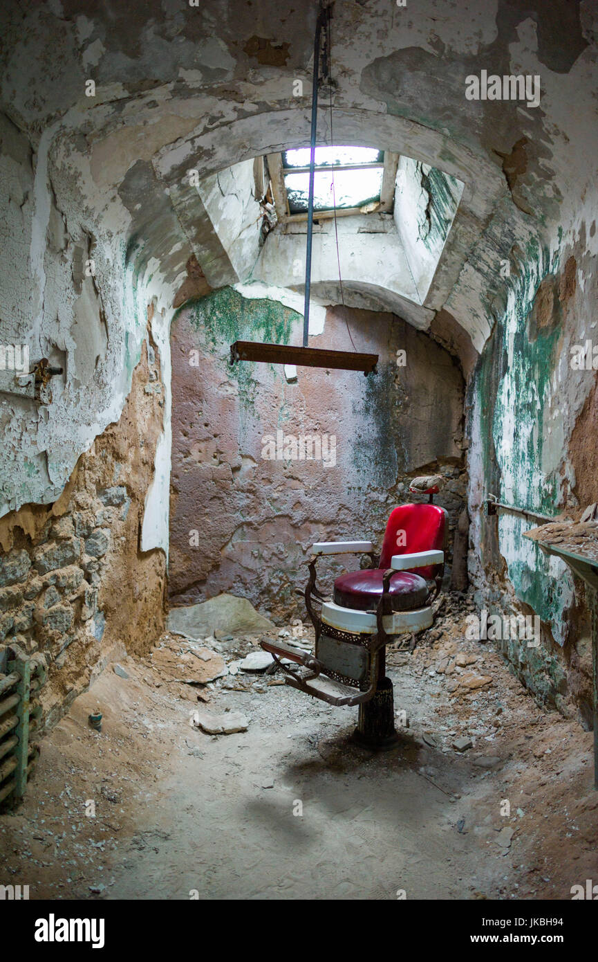 USA, Pennsylvania, Philadelphia, Eastern State Penintentiary, prison ...