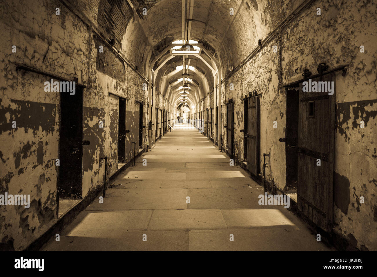 USA, Pennsylvania, Philadelphia, Eastern State Penintentiary, prison ...