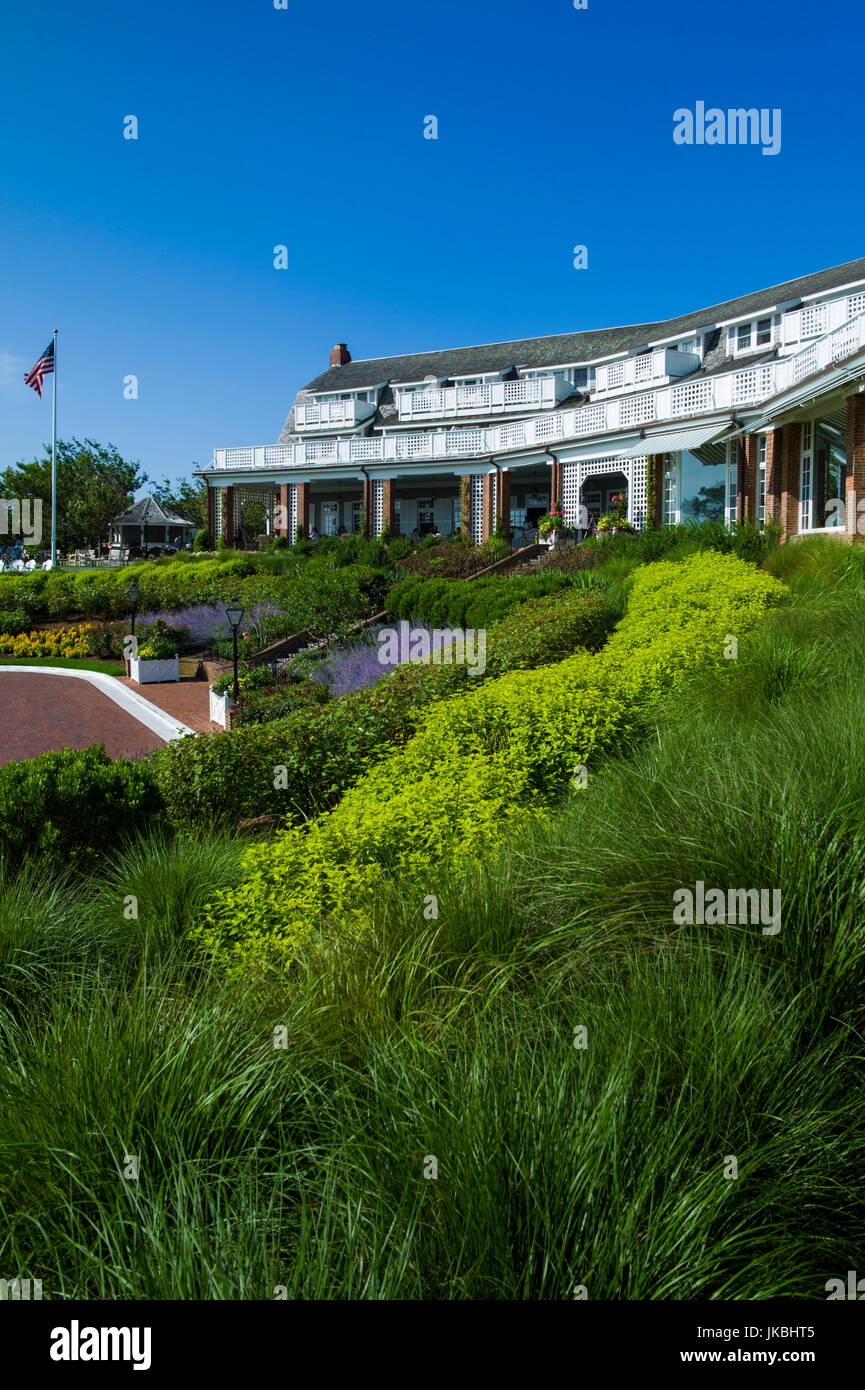 USA, Massachusetts, Cape Cod, Chatham, luxurious Chatham Bars Inn Stock ...