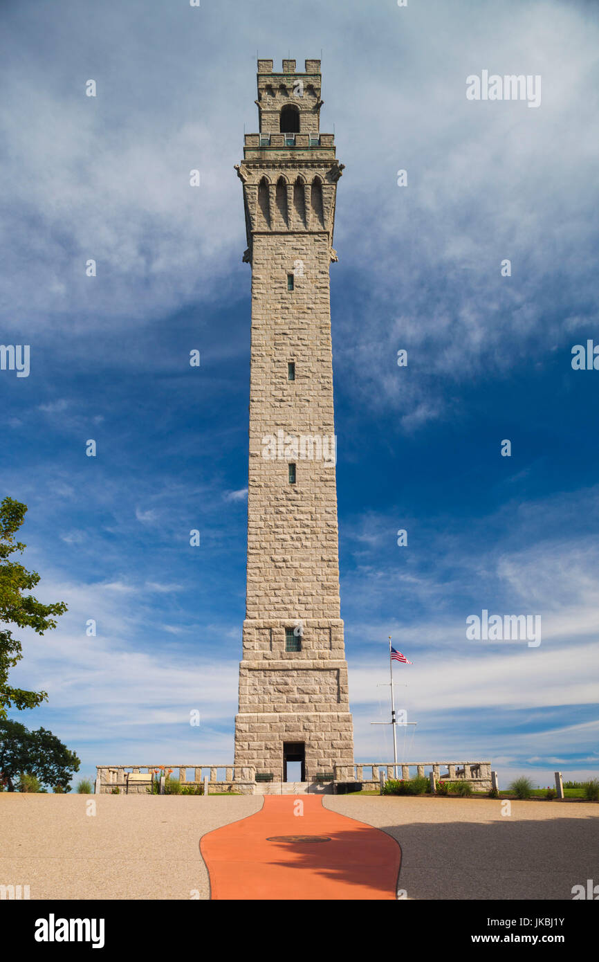 Pilgrim monument tower provincetown cape hi-res stock photography and ...