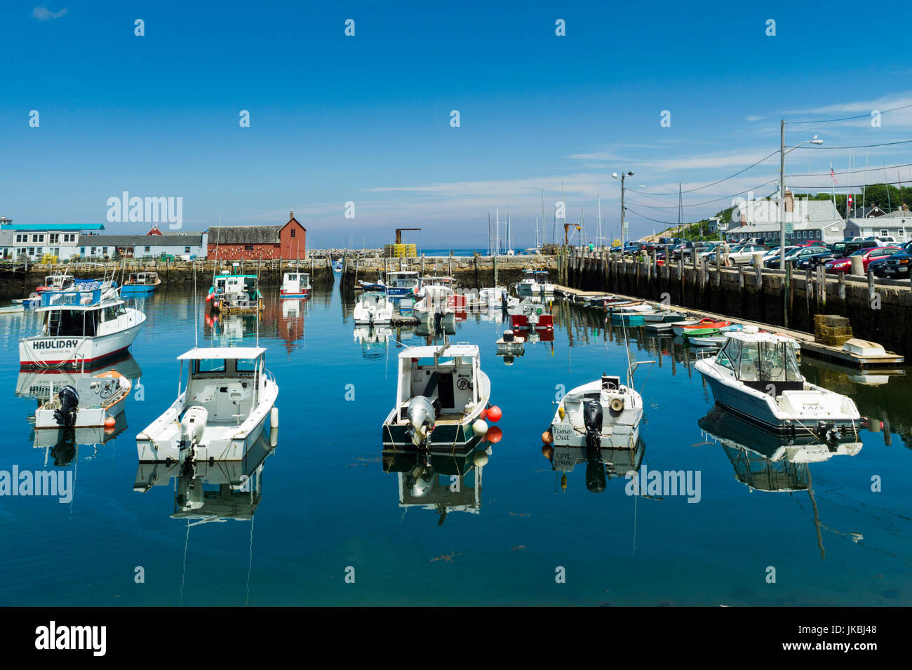 USA, Massachusetts, Cape Ann, Rockport, Rockport Harbor Stock Photo - Alamy
