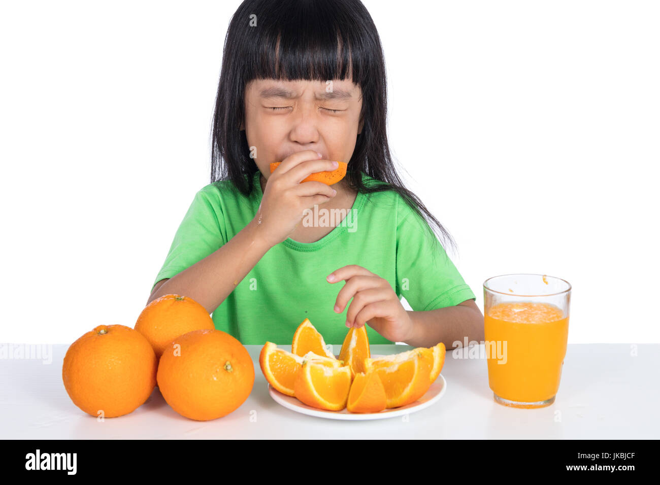 Sour face kid hi-res stock photography and images - Alamy