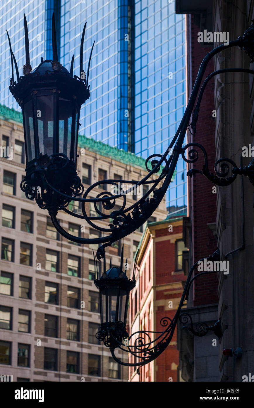 USA, Massachusetts, Boston, Financial District, Office buildings Stock ...