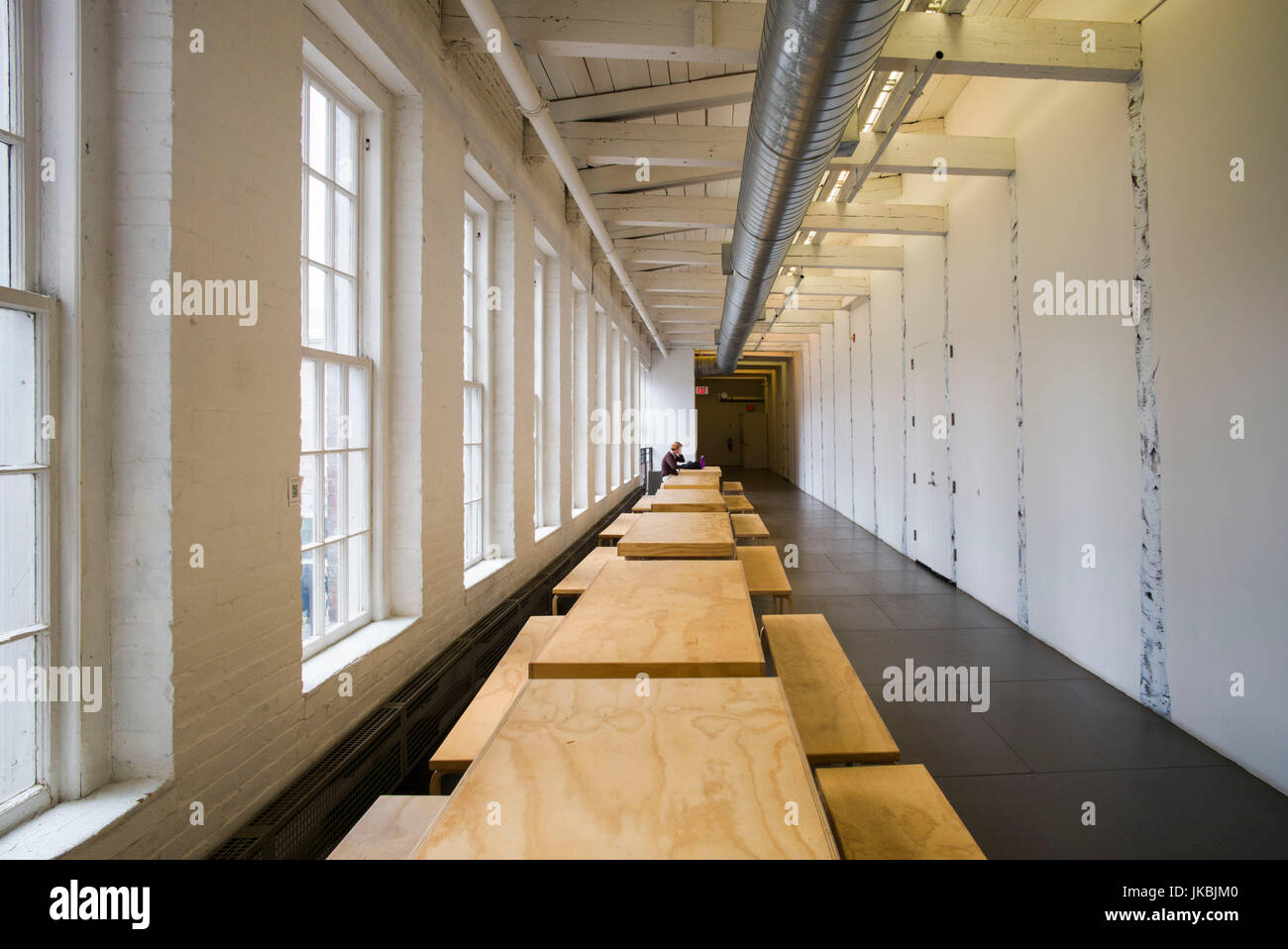 USA, Massachusetts, North Adams, Mass MOCA, Massachusetts Museum of ...
