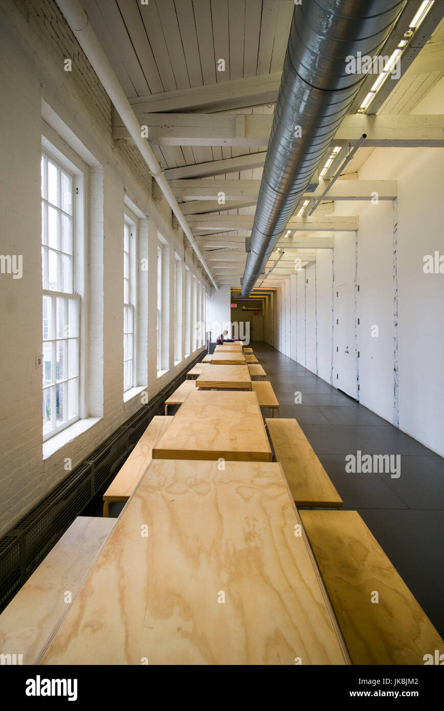 USA, Massachusetts, North Adams, Mass MOCA, Massachusetts Museum of ...
