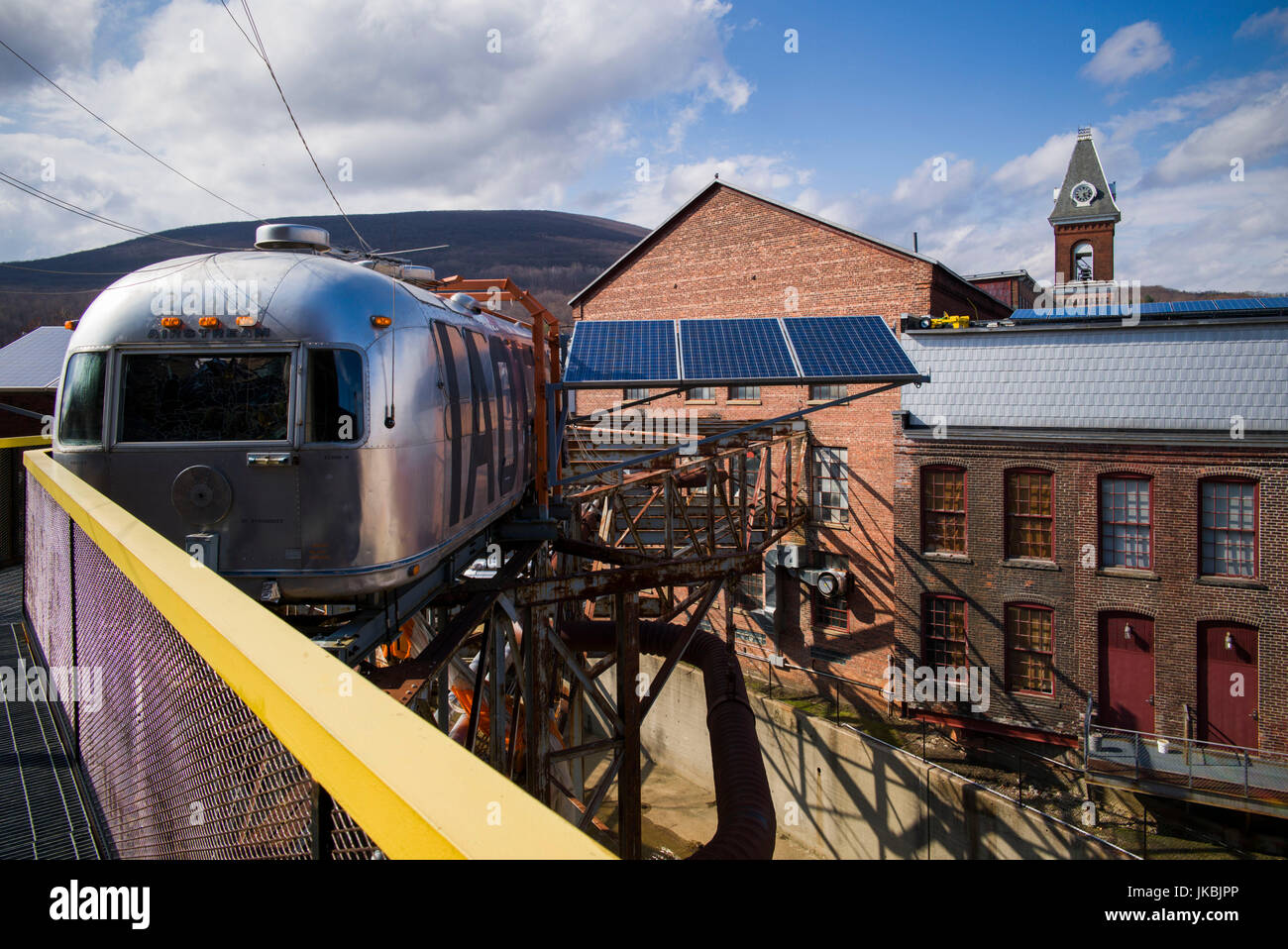 USA, Massachusetts, North Adams, Mass MOCA, Massachusetts Museum of ...