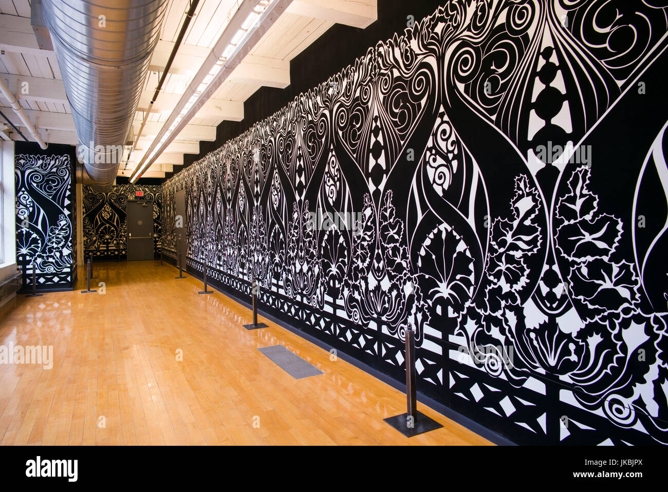 USA, Massachusetts, North Adams, Mass MOCA, Massachusetts Museum of ...