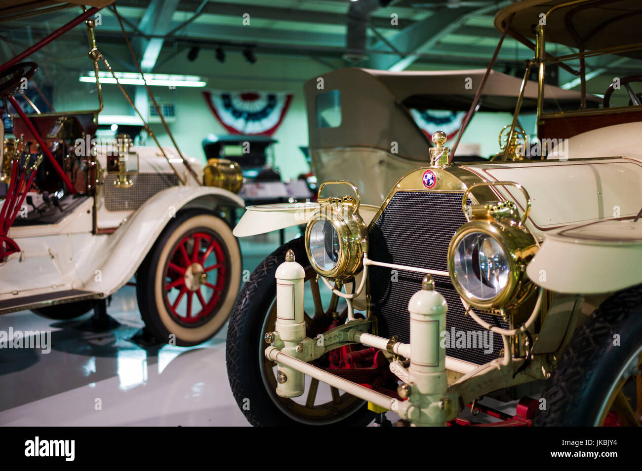 USA, Maine, Mt. Desert Island, Seal Cove, Seal Cove Auto Museum, 1913 ...