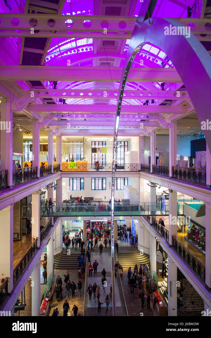 England, London, South Kensington, Science Museum, technology hall ...