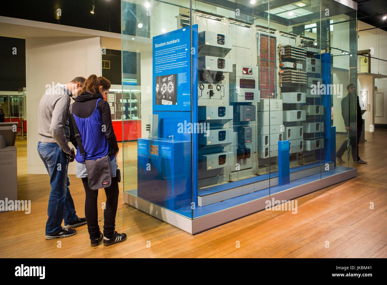 England, London, South Kensington, Science Museum, Ernie 1, early ...
