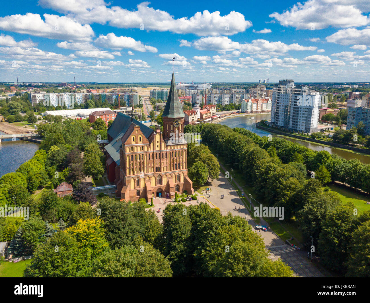 Aerial cityscape kant island hi-res stock photography and images - Alamy
