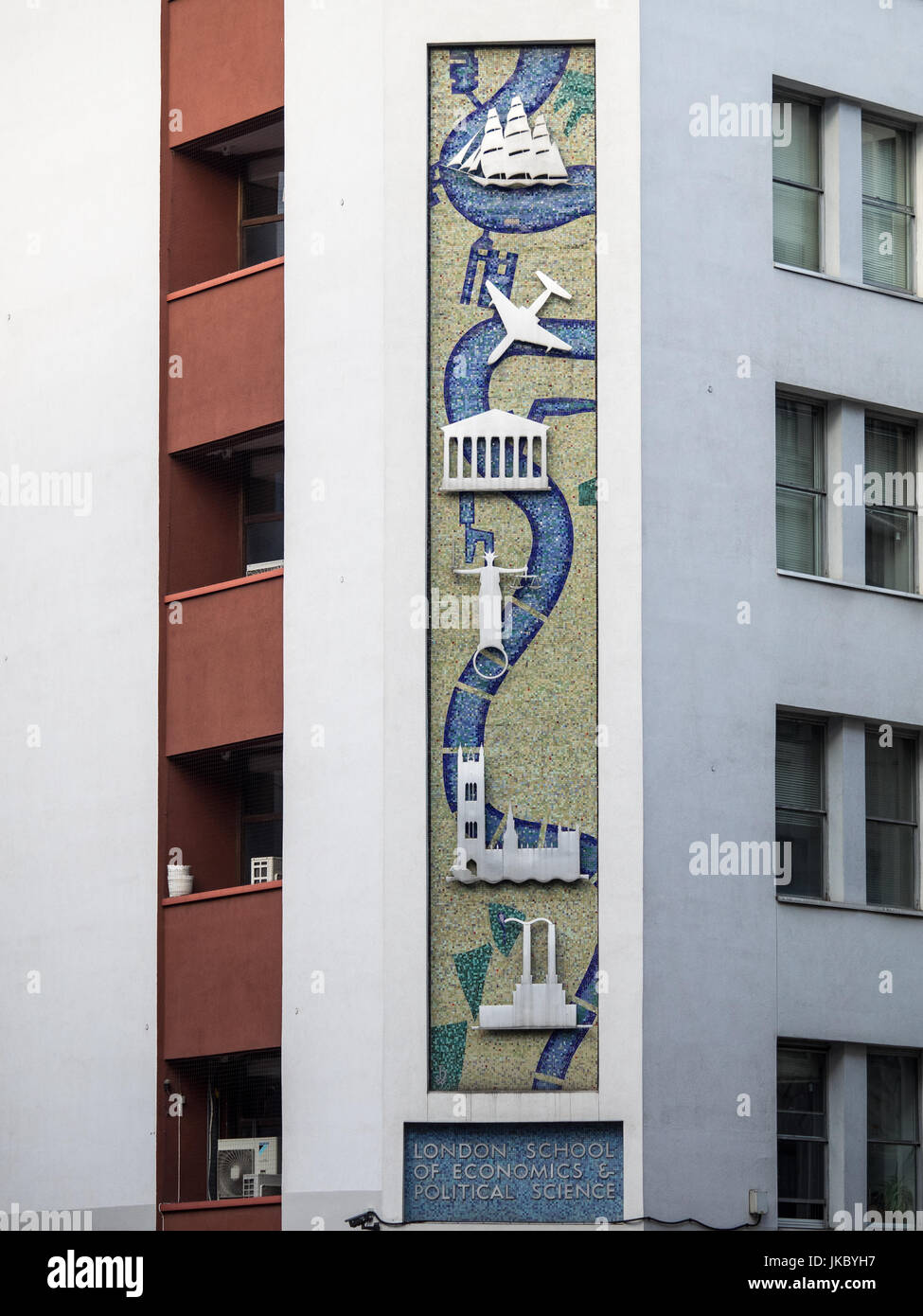 LSE - St Clement's Mural by Harry Warren Wilson on the London School of ...