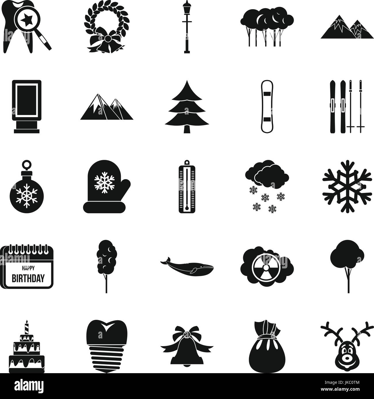 Canada winter weather Stock Vector Images - Alamy