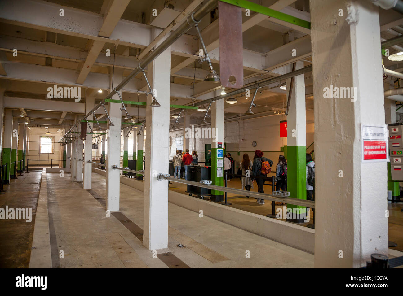 Prison shower hi-res stock photography and images - Alamy