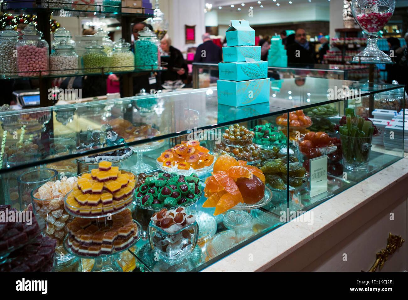 England, London, St. James, Fortnum and Mason store, sweets, candy ...