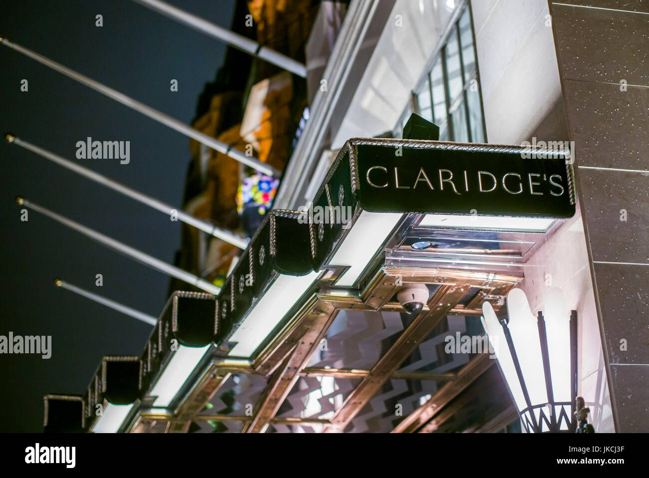 England, London, Mayfair, Claridges Hotel, exterior Stock Photo - Alamy